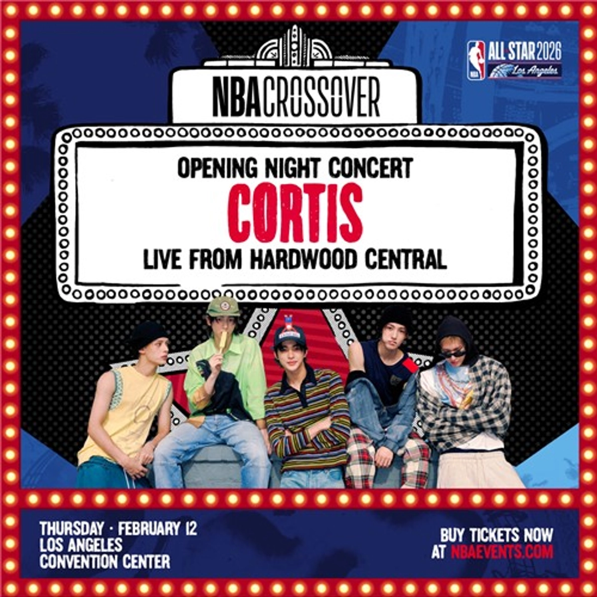 HYBE's Newcomer 'Cortis' Selected as Headliner for NBA All-Star Weekend ...