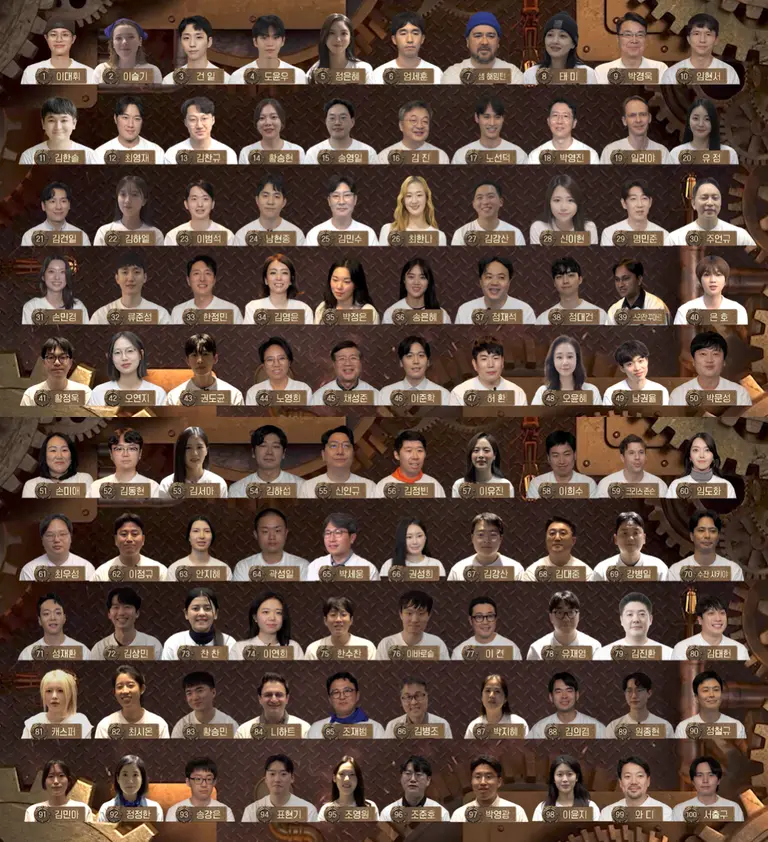 100 People Compete Solely with Logic! Survival Variety Show 'The Logic ...